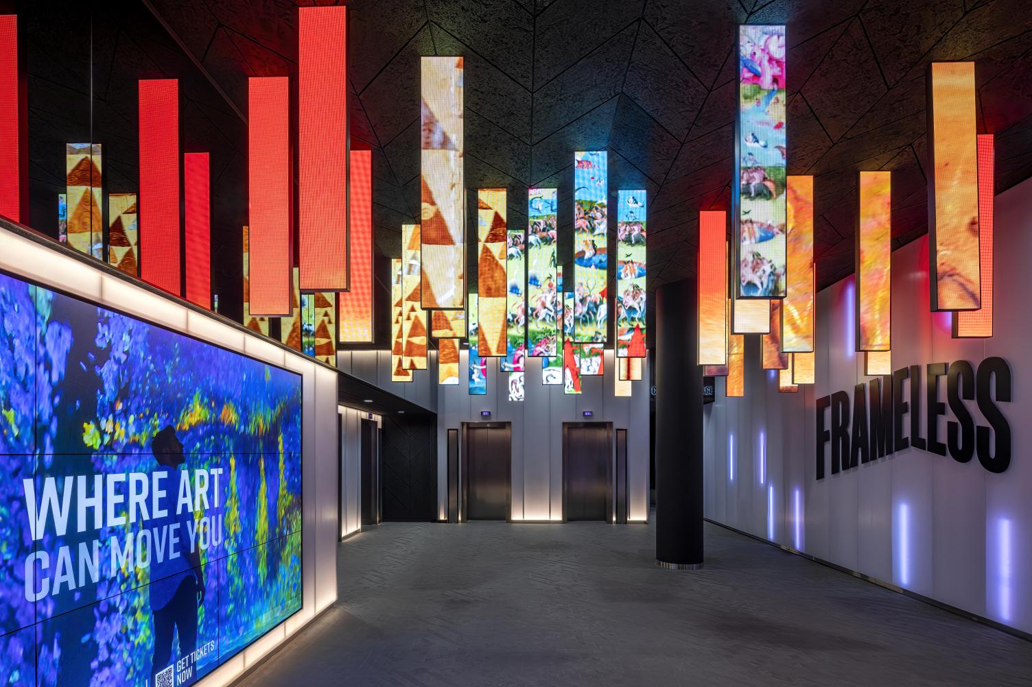 Frameless London Frameless, London's Latest Immersive Art Experience